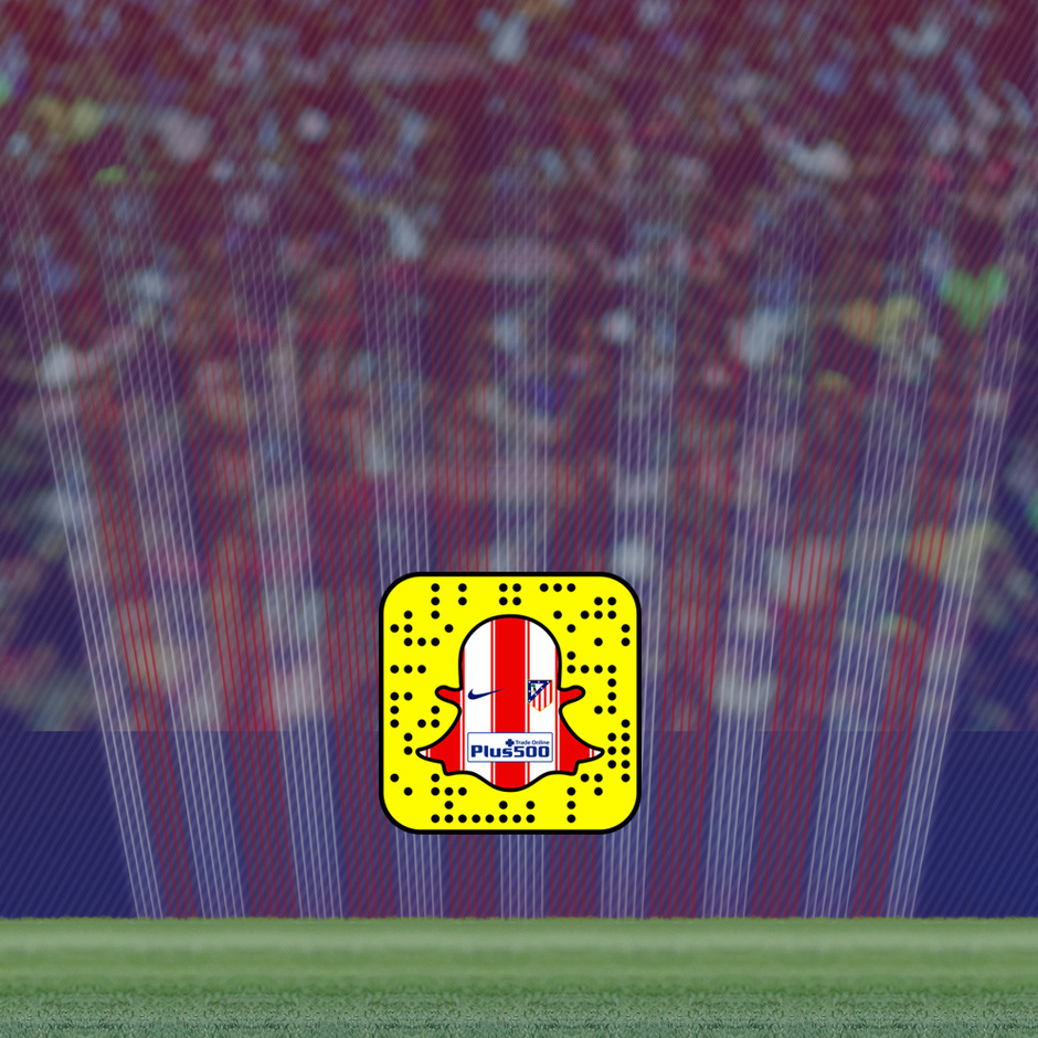 ¡Ya estamos en Snapchat! - Club Atlético de Madrid · Web oficial