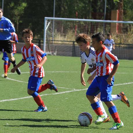 El Benjamín, sin suerte en la Champions de Madrid - Club Atlético de Madrid