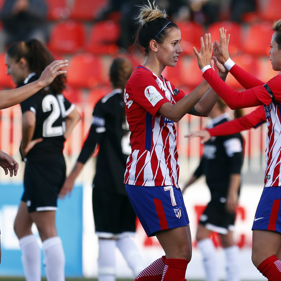 Ángela Sosa y Amanda firman la victoria - Club Atlético de Madrid · Web ...