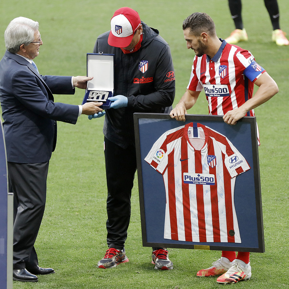 Germán Burgos, homenajeado en el Wanda Metropolitano - Club Atlético de ...
