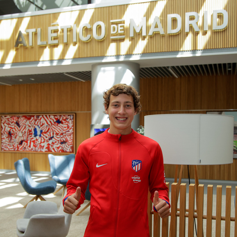 Nicolás Fernández, nuevo refuerzo del Atlético Madrileño Juvenil A ...