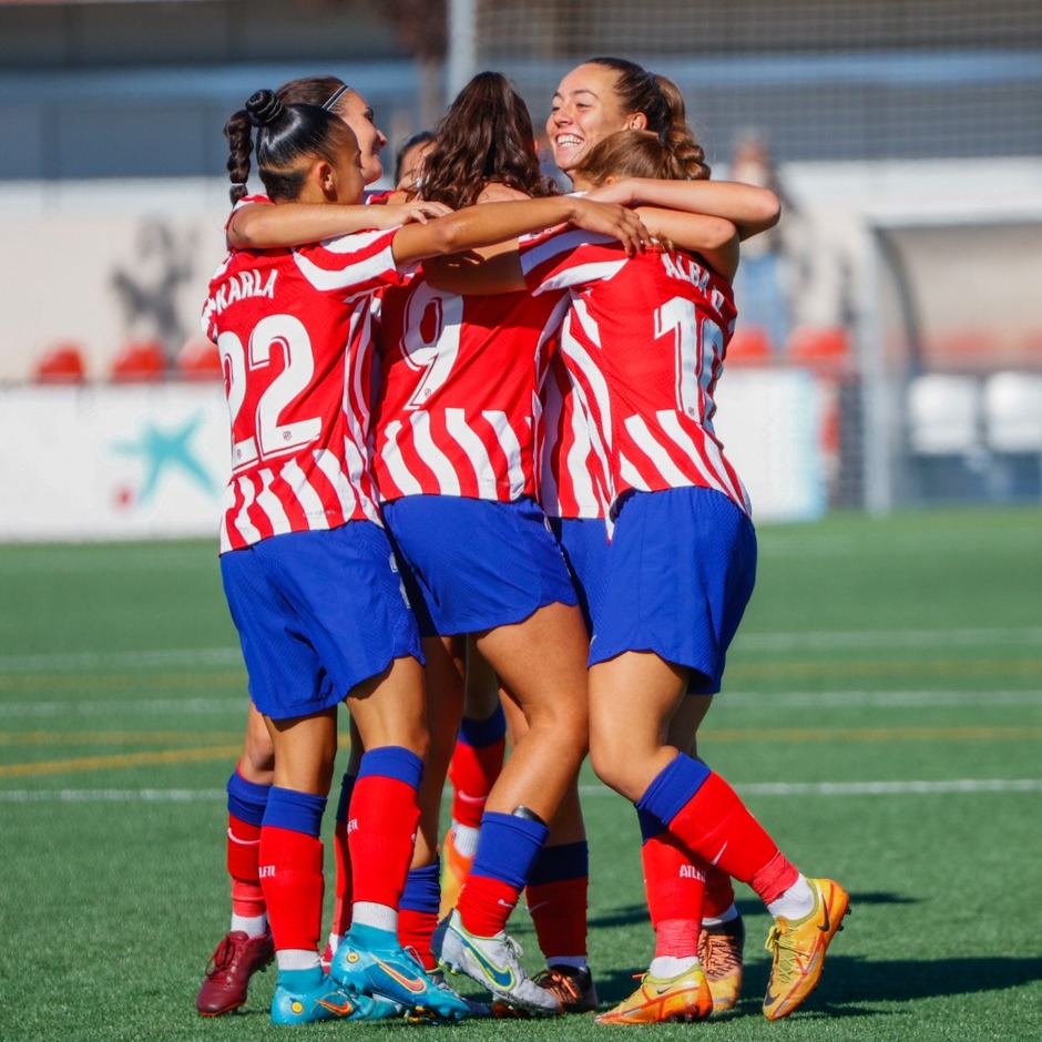Goleada del Femenino B en Alcalá - Club Atlético de Madrid · Web oficial