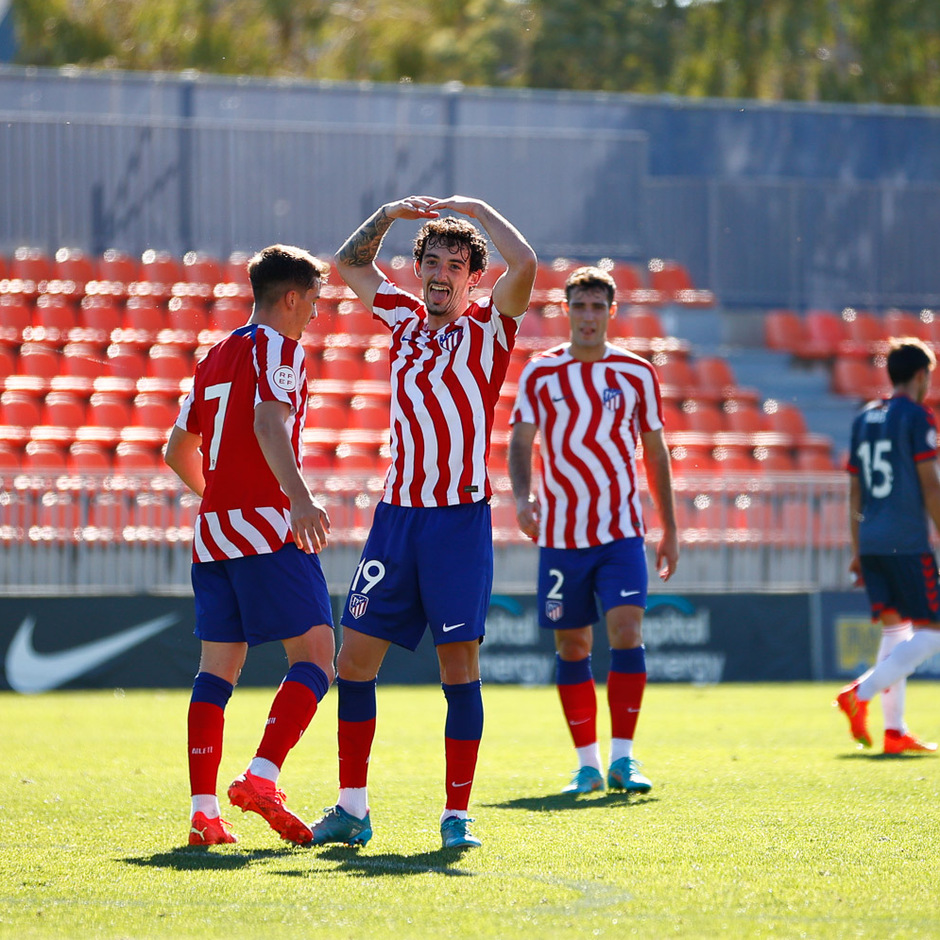 Jordi y Corral dan el triunfo al Atleti B en un amistoso contra el ...