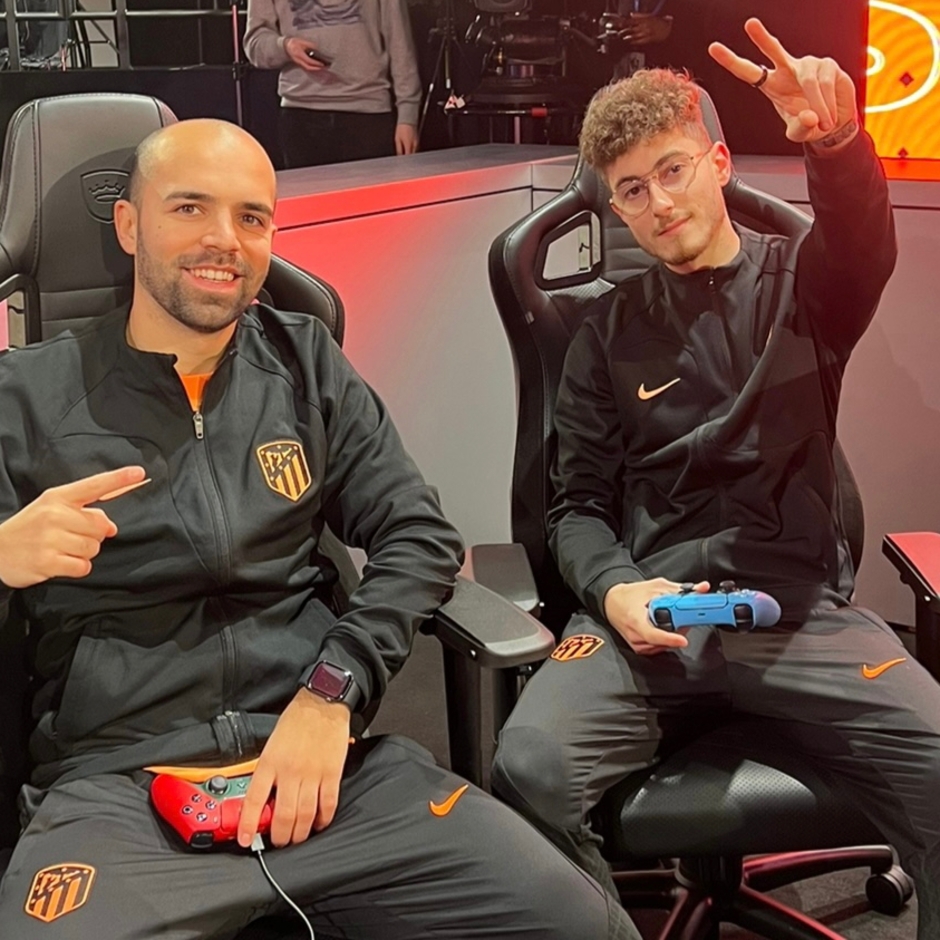 Andoni y Tuga disputaron la EA SPORTS CUP - Club Atlético de Madrid ...