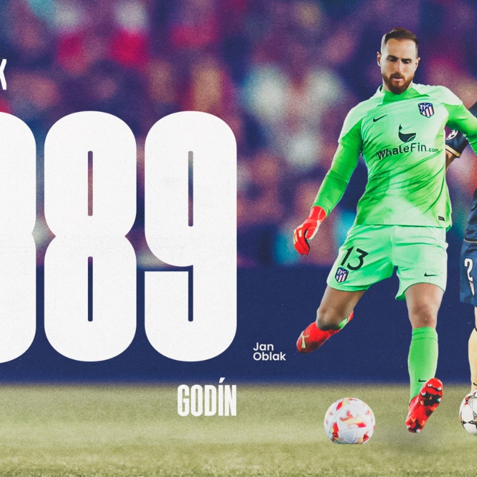 Jan Oblak igualó a Diego Godín - Club Atlético de Madrid · Web oficial