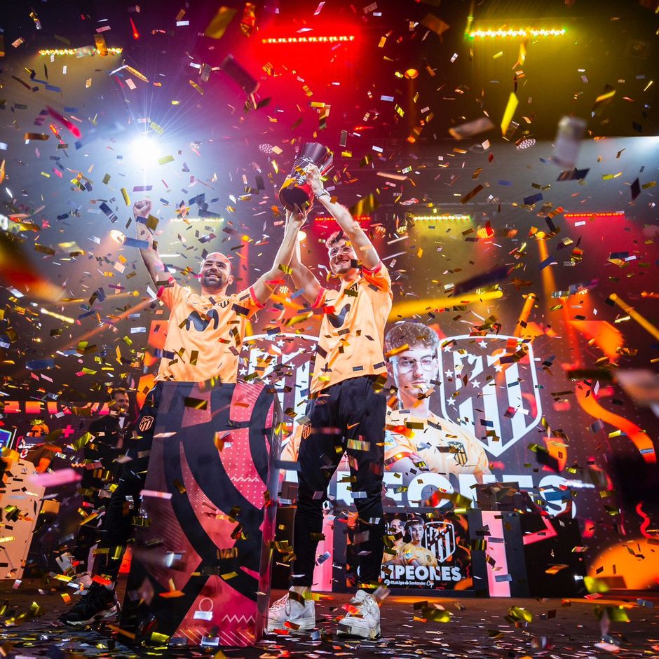 Andoni y Tuga, campeones de la eLaLiga Cup - Club Atlético de Madrid ...
