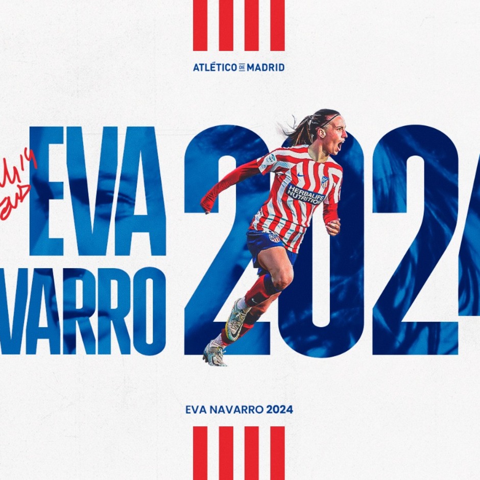 Eva Navarro renueva hasta 2024 - Club Atlético de Madrid · Web oficial