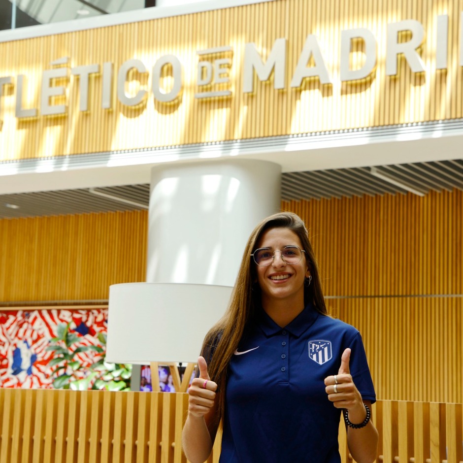 Andrea Recio, nuevo refuerzo del Femenino B - Club Atlético de Madrid ...