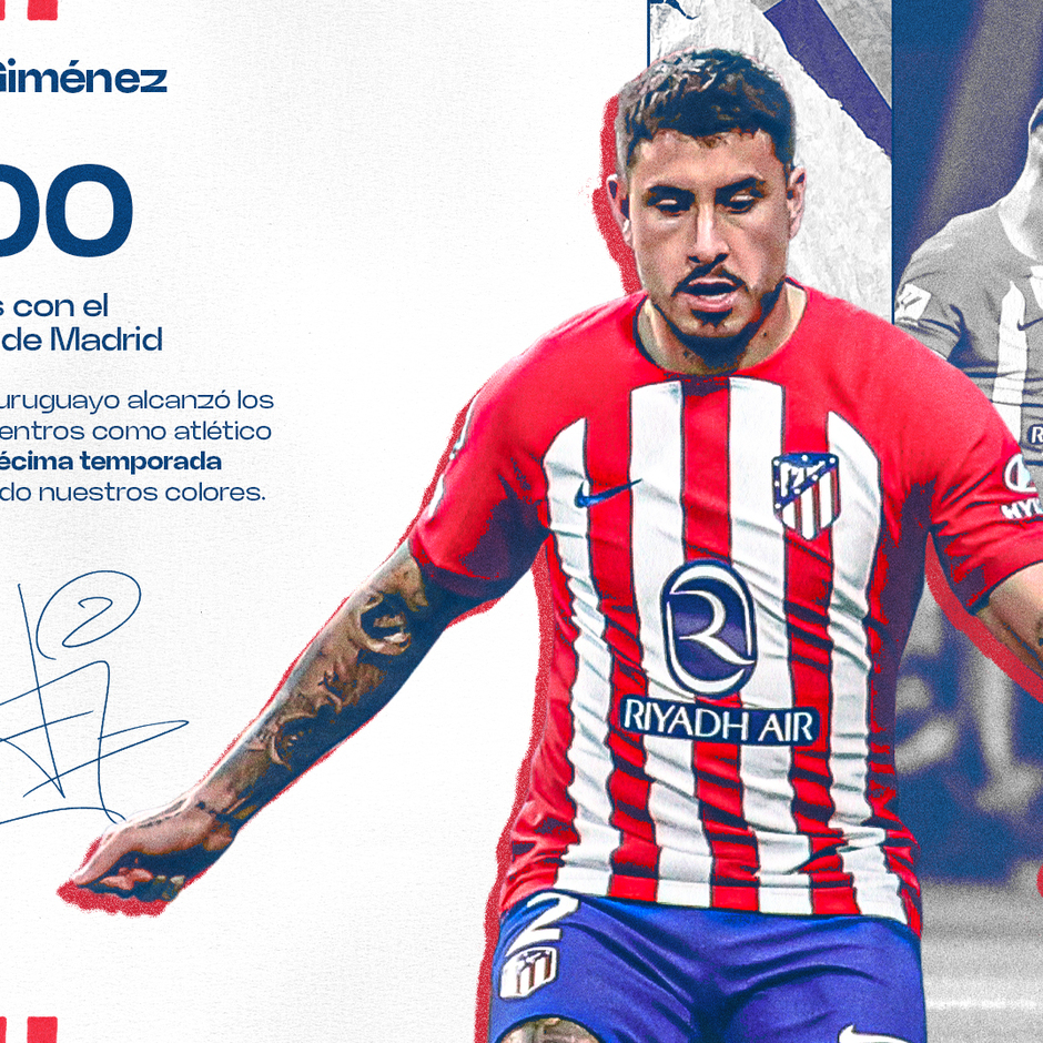 Giménez llega a los 300 partidos como rojiblanco - Club Atlético de ...