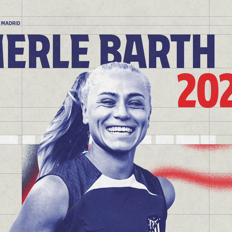 Merle Barth renueva hasta 2025 - Club Atlético de Madrid · Web oficial