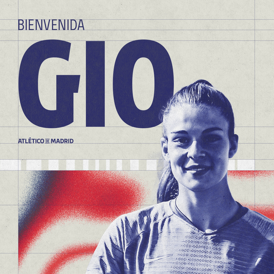 ¡Bienvenida, Gio! - Club Atlético de Madrid · Web oficial