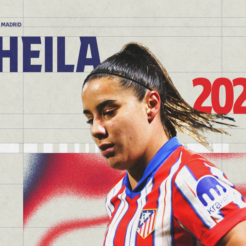 Sheila renueva hasta 2026 - Club Atlético de Madrid · Web oficial