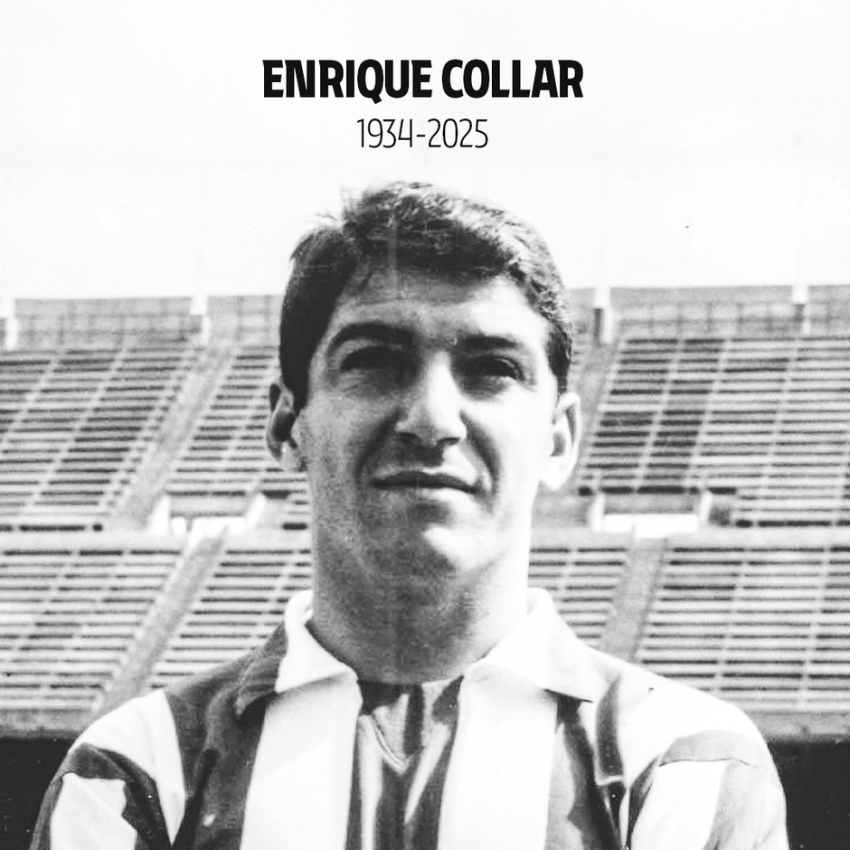 Luto por el fallecimiento de Enrique Collar, leyenda del Atlético de Madrid