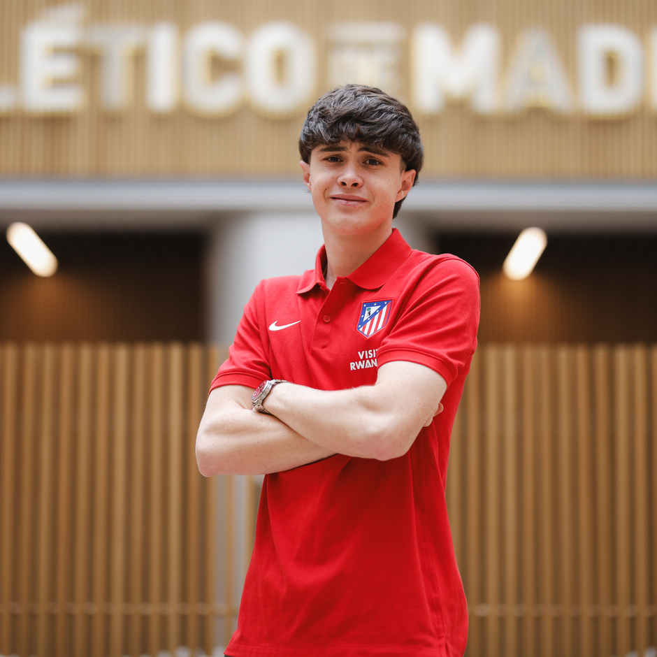 ¡Bienvenido, Marcos Parriego! - Club Atlético de Madrid · Web oficial