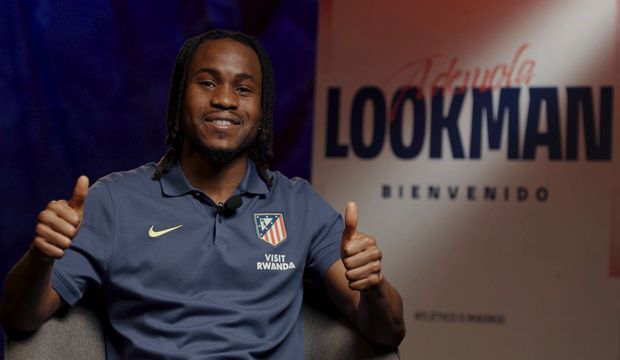 Lookman: "Estoy muy feliz de estar aquí; es un club increíble y enorme ...